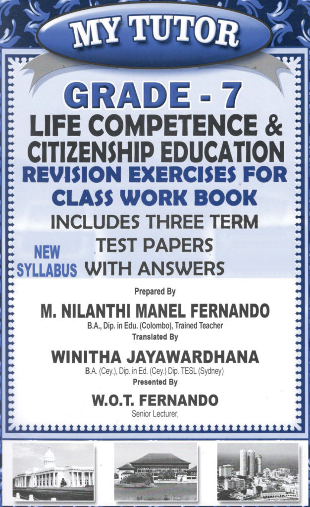 My Tutor – Grade 7 – Life Competence & citizenship education – Gihan ...