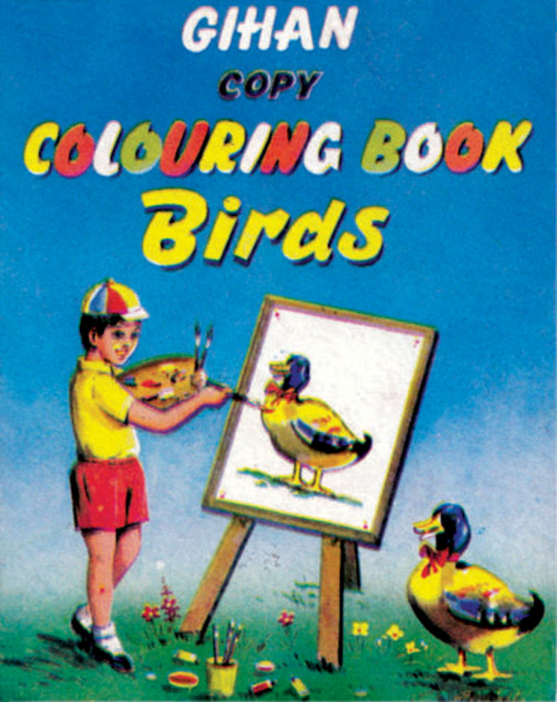 Copy colouring book – Birds – Gihan bookshop
