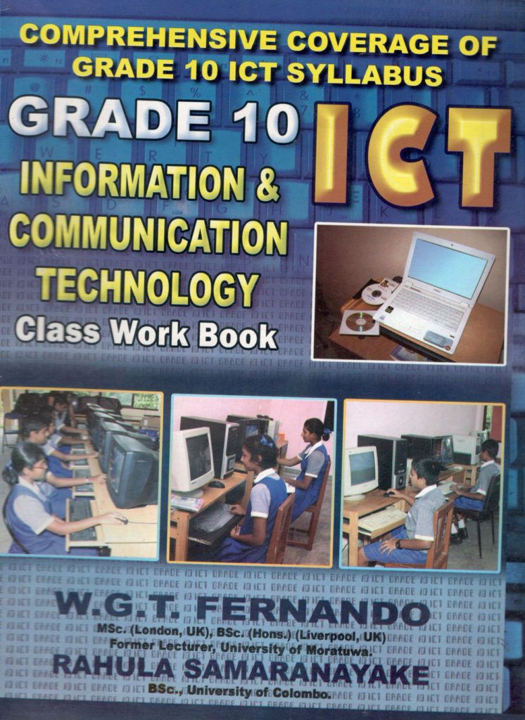 My Tutor – Grade 10 – ICT Revision work book – Gihan bookshop
