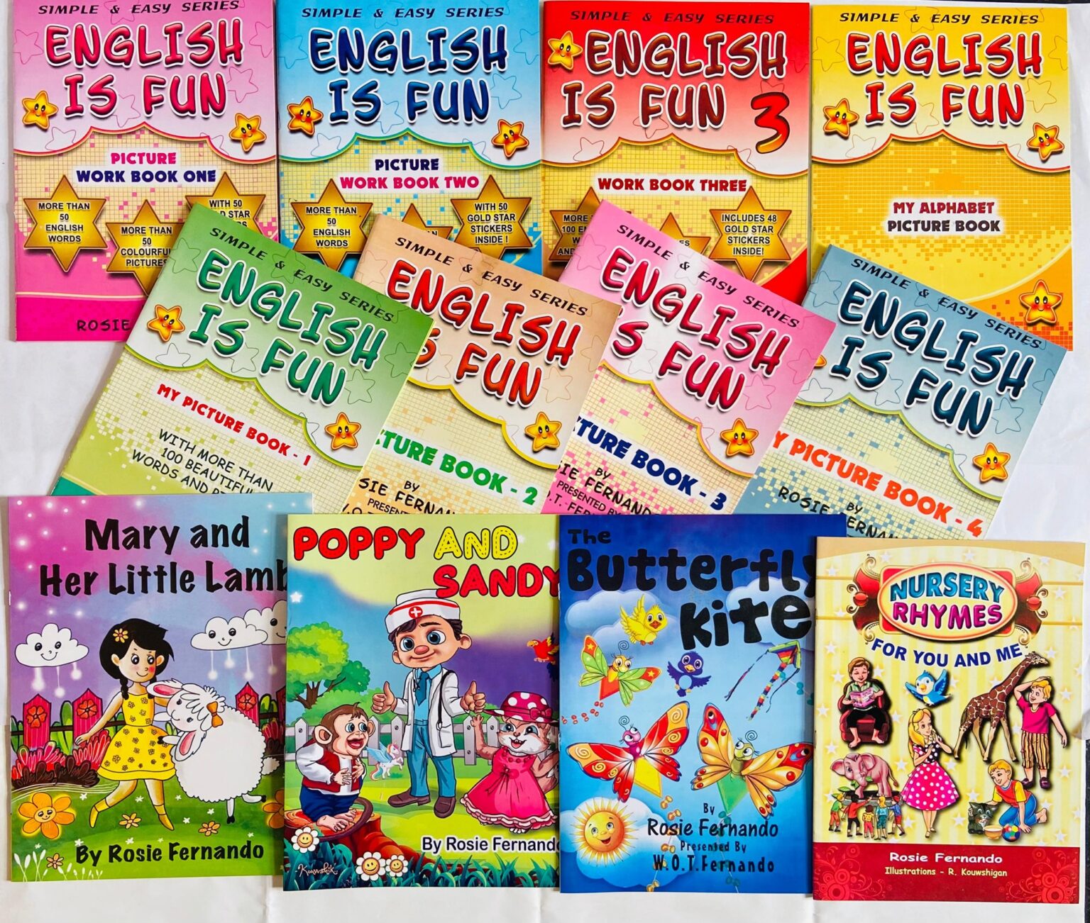 Rosie Fernando books for preschool kids (Package) – Gihan bookshop